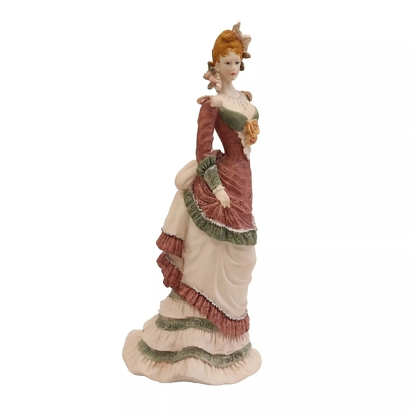 Accents | Harvest Hamlet Collection Victorian Lady Figurine In Bustle ...